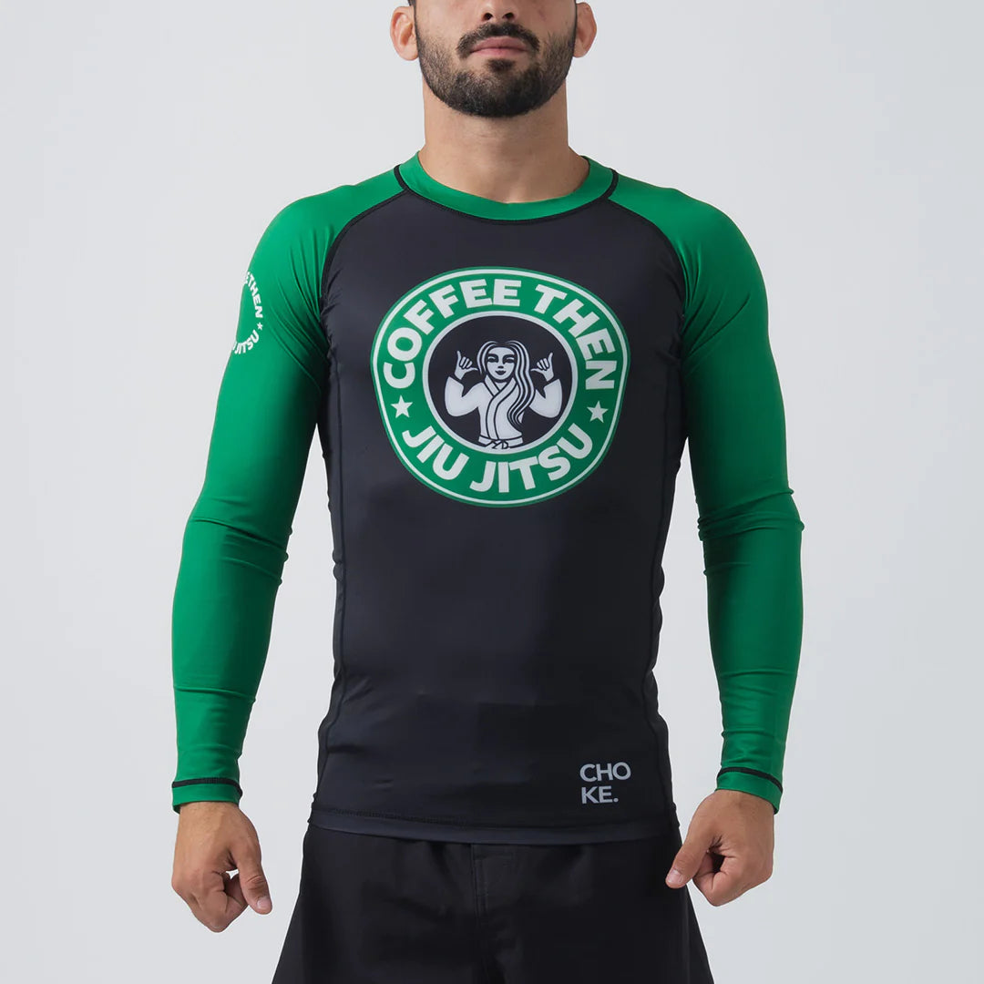 Choke Republic Coffee The Jiu Jitsu Rash Guard – StockBJJ