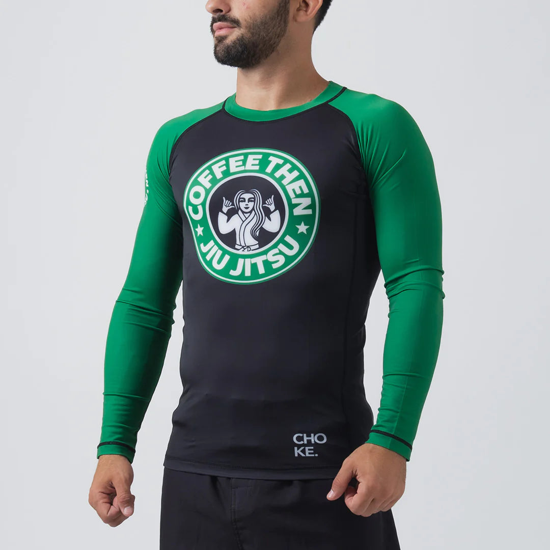 Choke Republic Coffee The Jiu Jitsu Rash Guard – StockBJJ