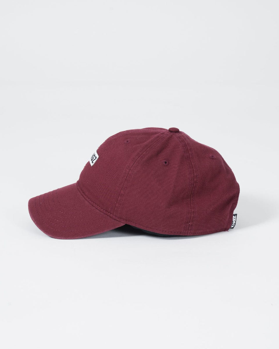 Slant Dad Hat - Maroon – StockBJJ