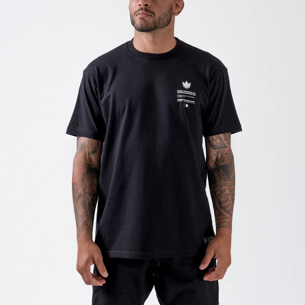 Kingz Company-Black T-shirt – StockBJJ