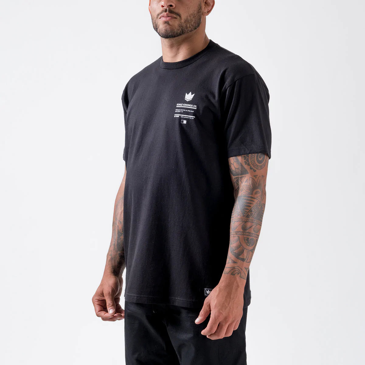 Kingz Company-Black T-shirt – StockBJJ