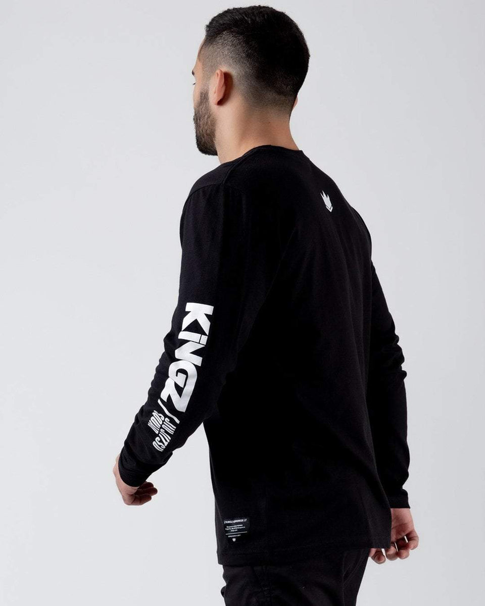 Kingz Jiu Jitsu Squad L/S-Black T-shirt – StockBJJ